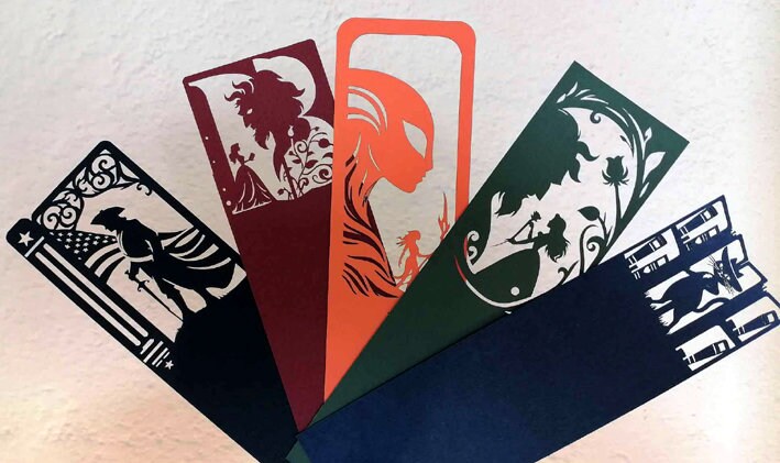 Paper-cut & Laser Cut BOOKMARKS MEGA BUNDLE for Book Lovers - Part 2 ...