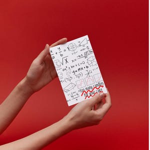 Funny Math Nerd Birthday Card, Geek Gift, Mathematical Humor, Unique ...