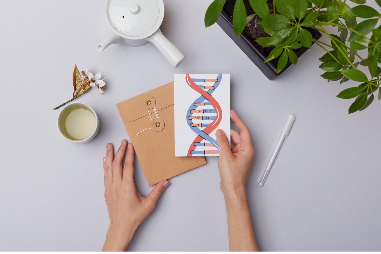 Happy Birthday DNA Card Biology Birthday Card Science-themed Printable ...