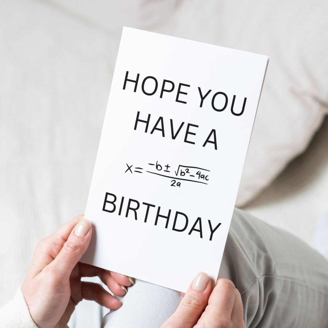 Math Birthday Card, Math Geek Geburtstag, Happy Birthday Pi Math, Funny ...