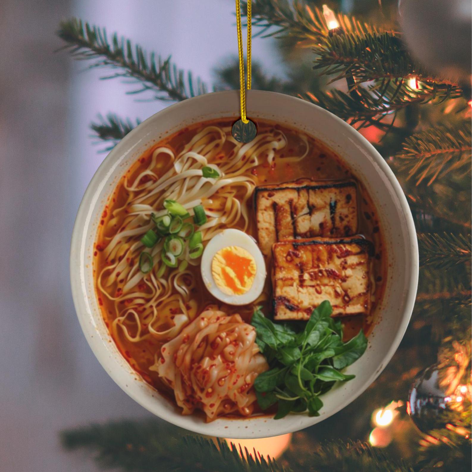 Ramen Christmas Ornament, Ramen, Ramen Noodels, Japanese Food, Asian ...