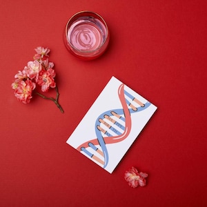 Happy Birthday DNA Card - Biology Birthday Card - Science-themed ...