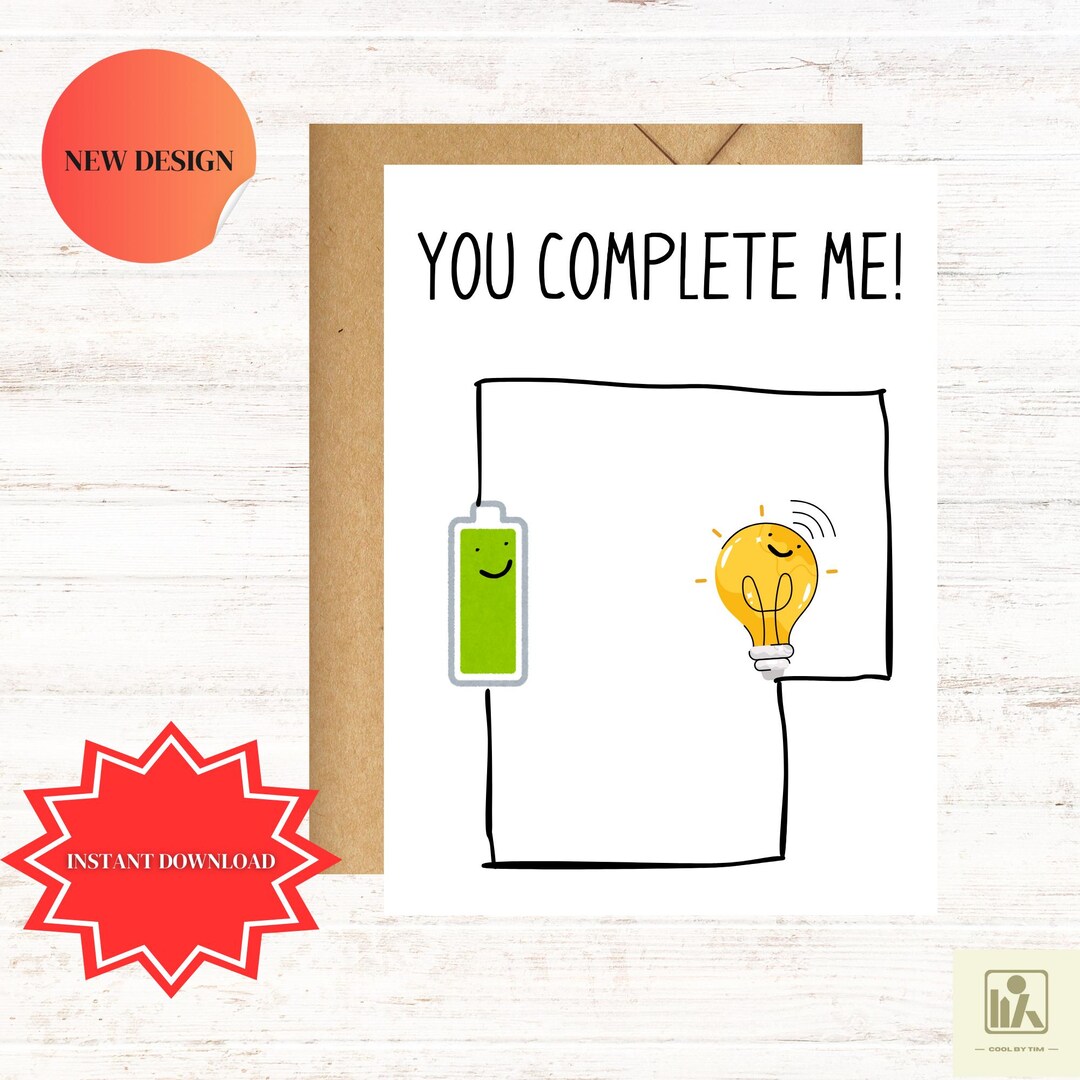 Funny Physics Birthday Card, Nerd Geek Gift, Science Birthday Gift ...