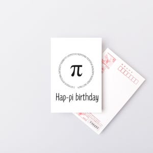 Funny Math Nerd Birthday Card, Geek Gift, Mathematical Humor, Unique ...