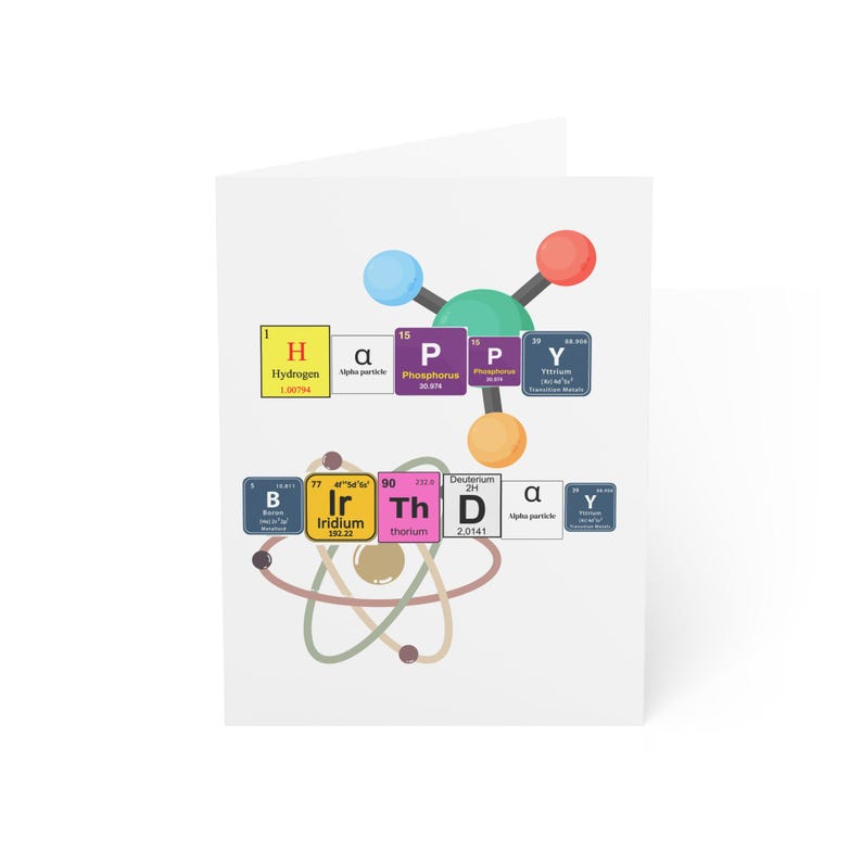 Chemistry Pun Birthday Card, Science Lover Card, Cute Pun Card, Fun ...