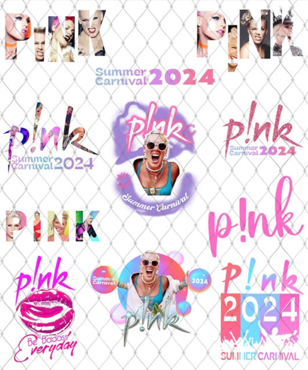 Pink Summer Carnival Png 2024 Europea, Pnk Summer Carnival Tour PNG ...