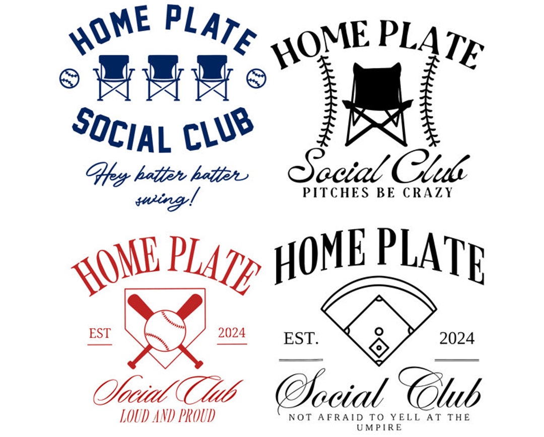 Home Plate Social Club PNG, Baseball Mom Png Loud and Proud Sideline ...