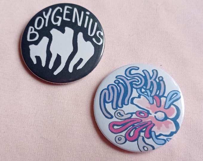 Mitski & Boygenius - Pins / Buttons - Etsy