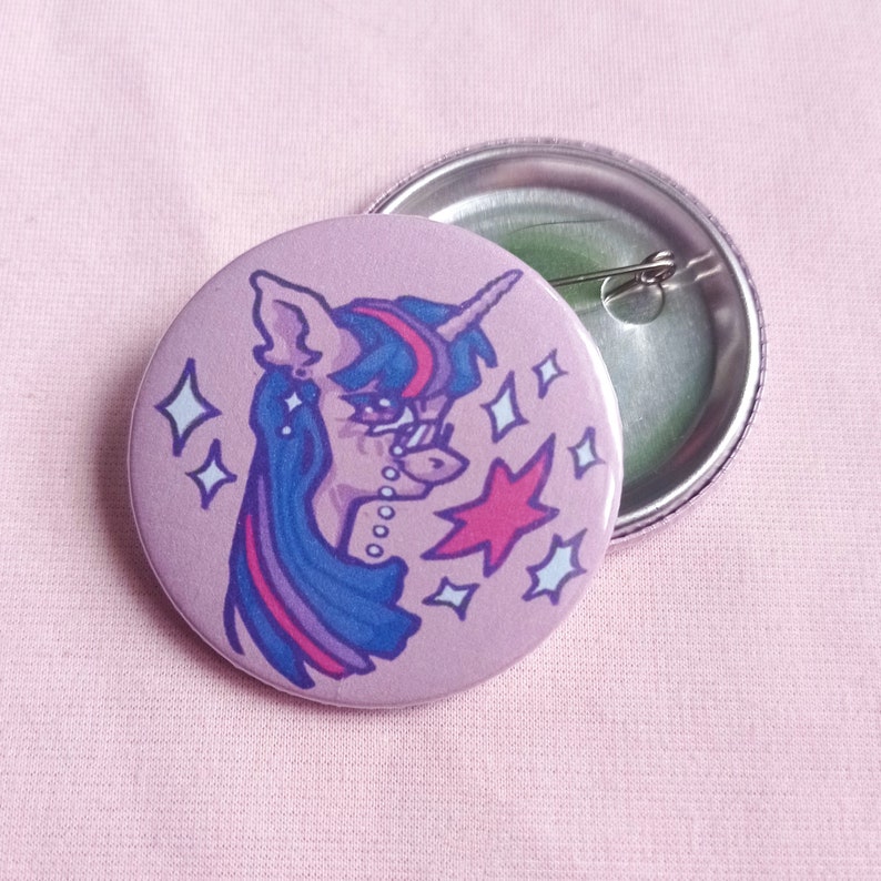 My Little Pony (MLP) - Pins / Buttons - Mane Six - Etsy