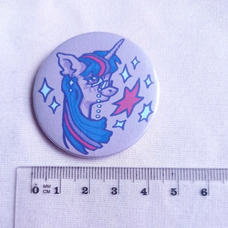 My Little Pony (MLP) - Pins / Buttons - Mane Six - Etsy