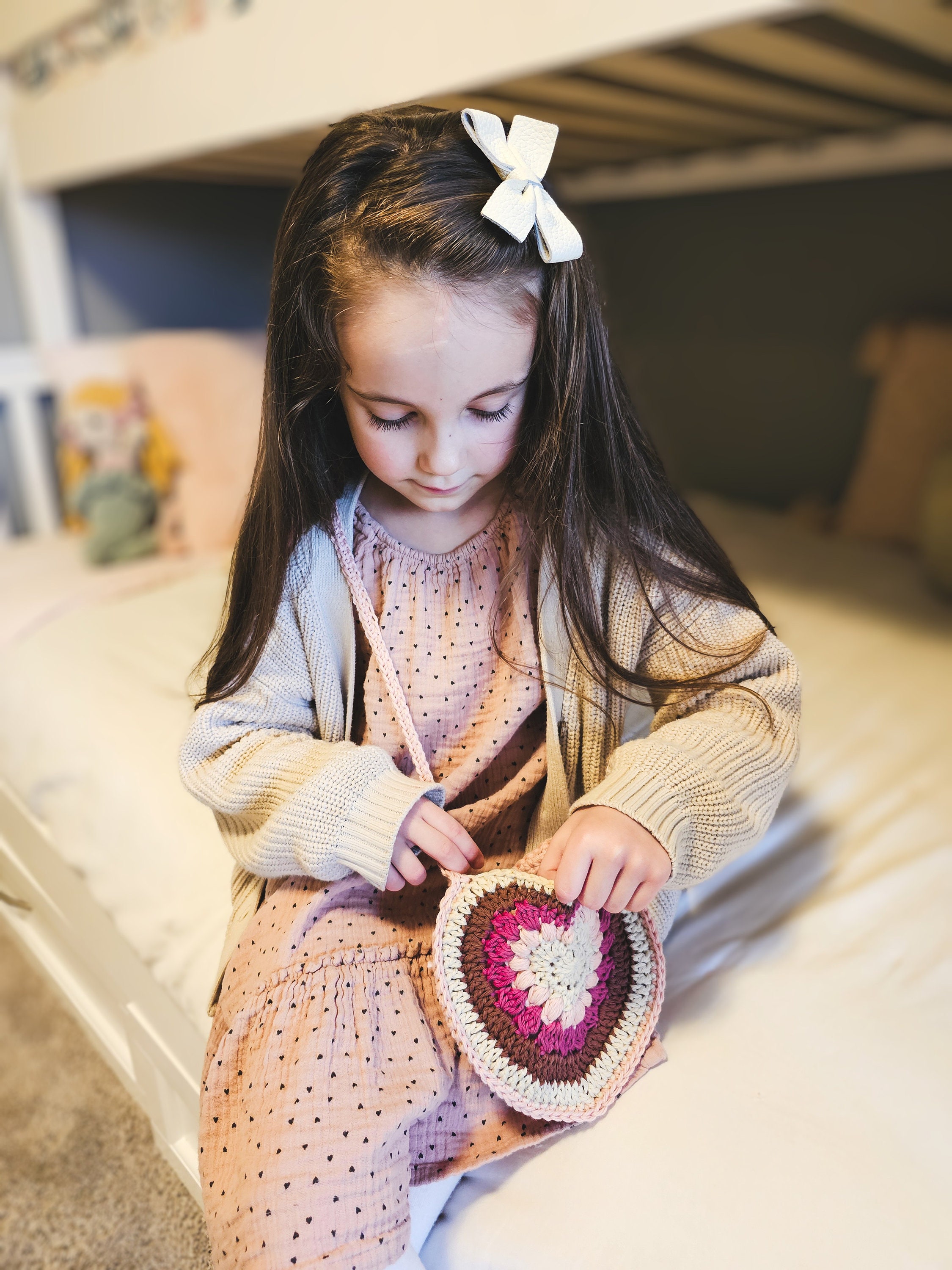 Granny Love Purse Crochet Pattern - Etsy