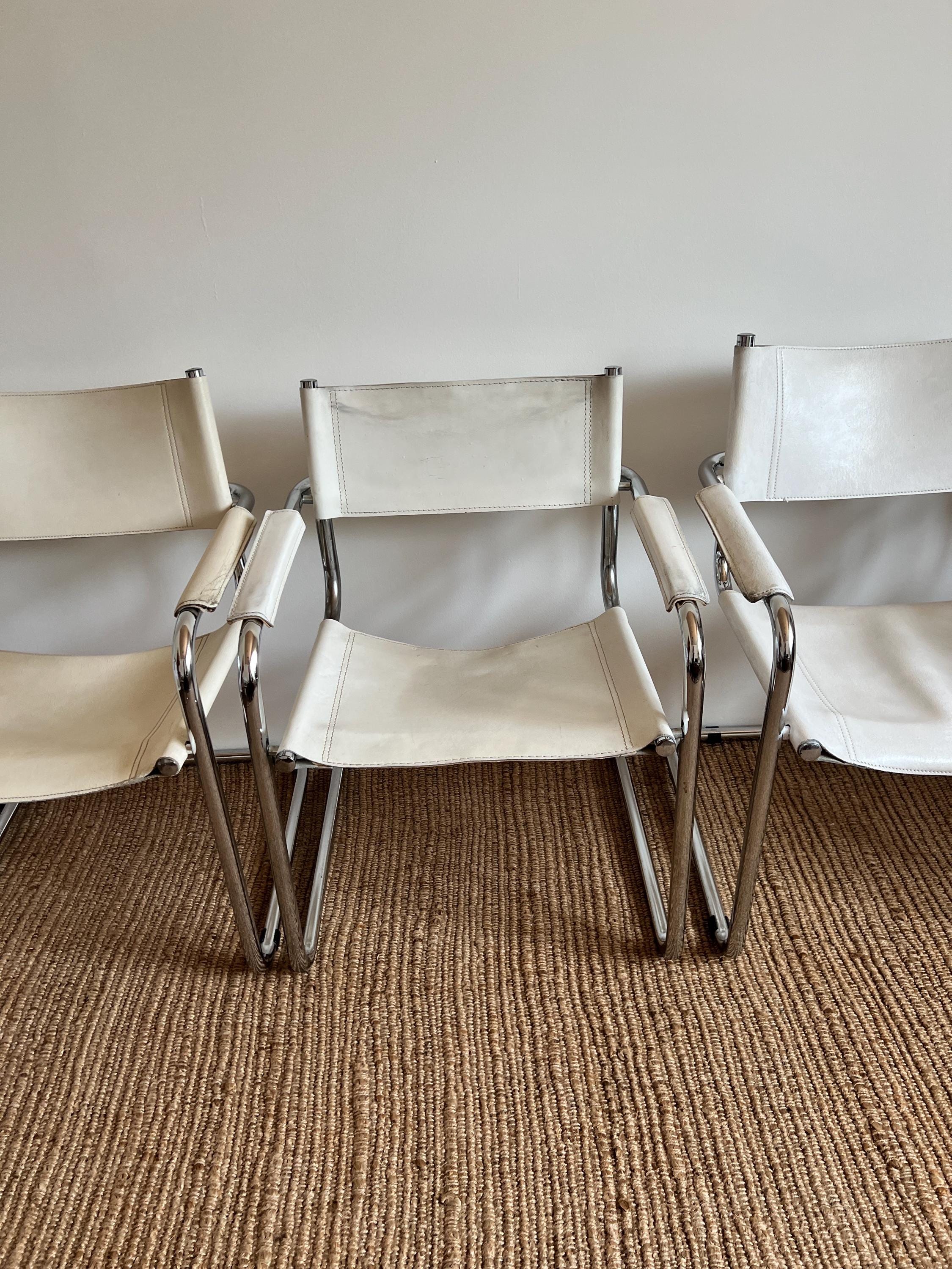 Vintage Mart Stam Style MG5 Armchair White / Mid-century Cantilever ...