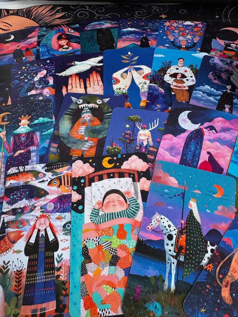 Metaphorical Associative Cards, Therapy Deck for Self-discovery ...
