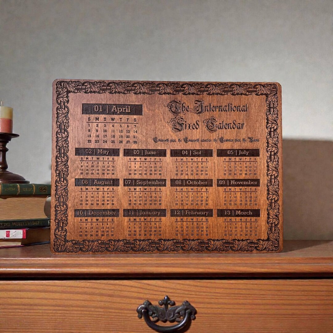 13-month Time System Calendar – the International Fixed Calendar ...