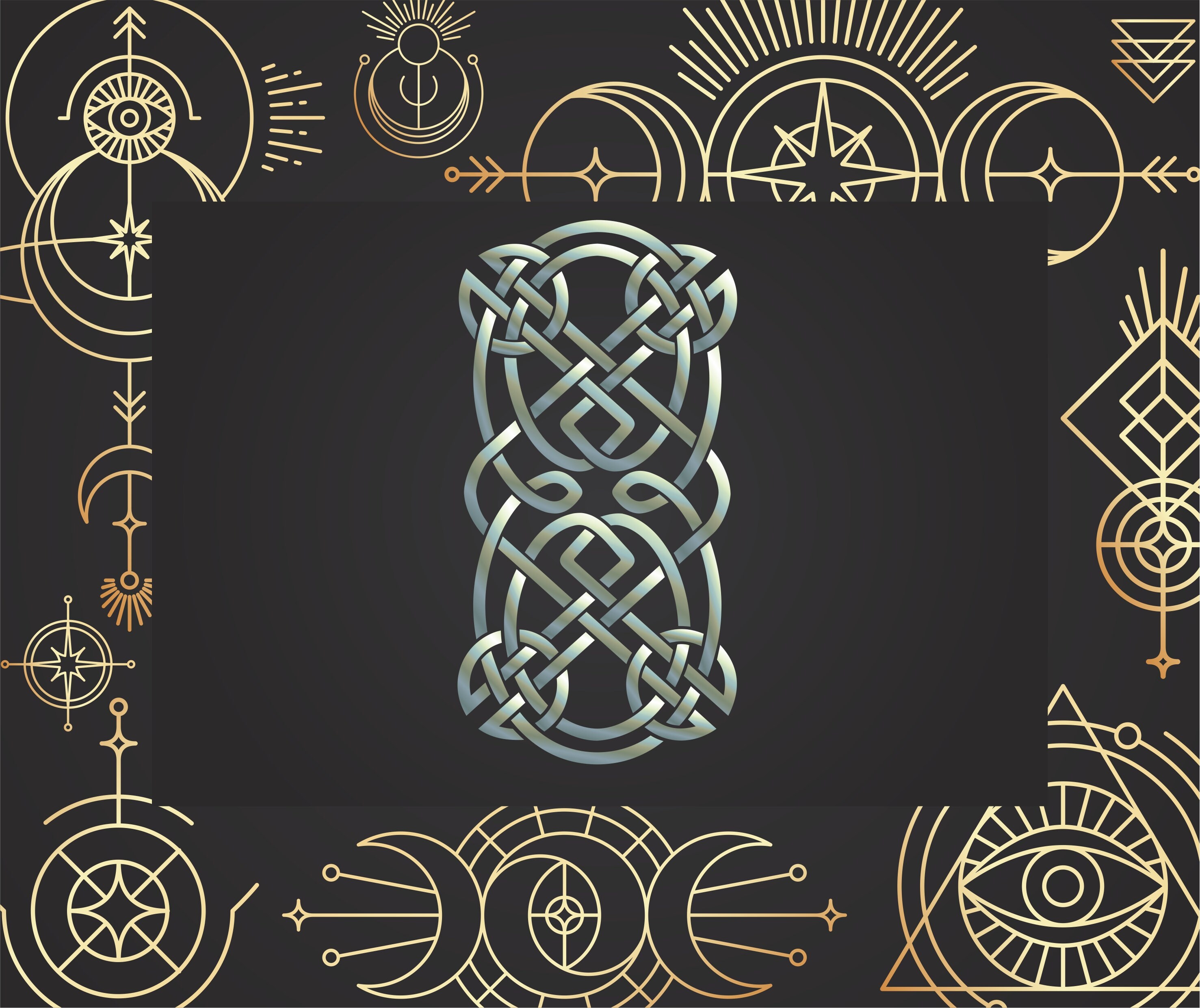 SVG Celtic Knot, Laser Cut File, Vector Pattern for CNC Machines, Ai ...