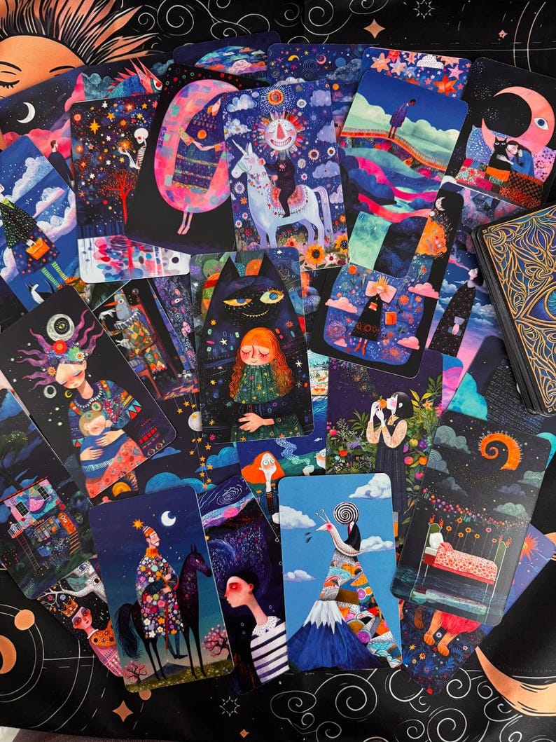 Metaphorical Associative Cards, Therapy Deck for Self-discovery ...