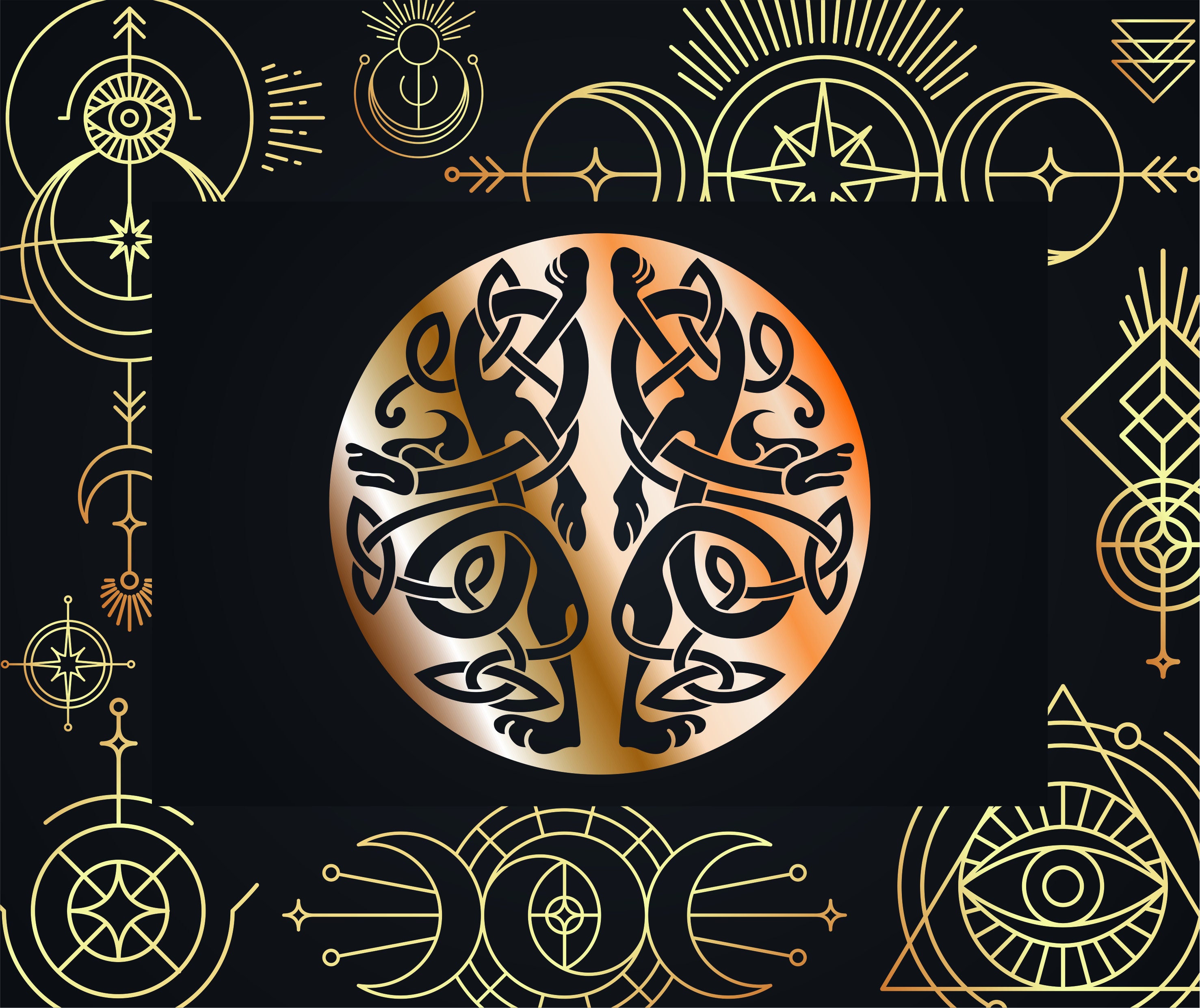 SVG Celtic Knot Design, Ai, Svg, Dxf, Cdr, Pdf Digital Pattern Files ...