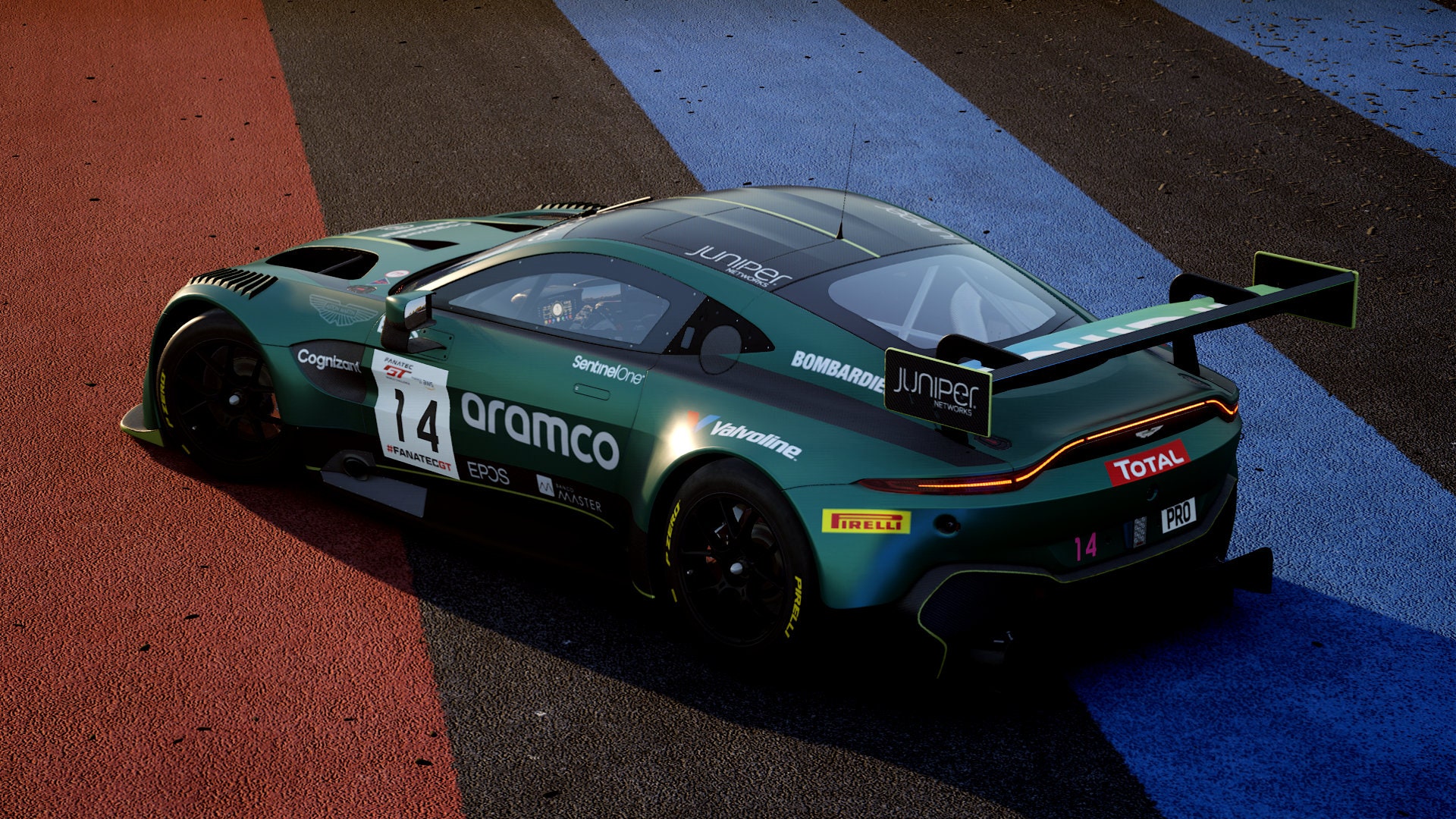 Aston Martin F1 2024 Inspired Livery for Aston Martin GT3 Vantage on ...