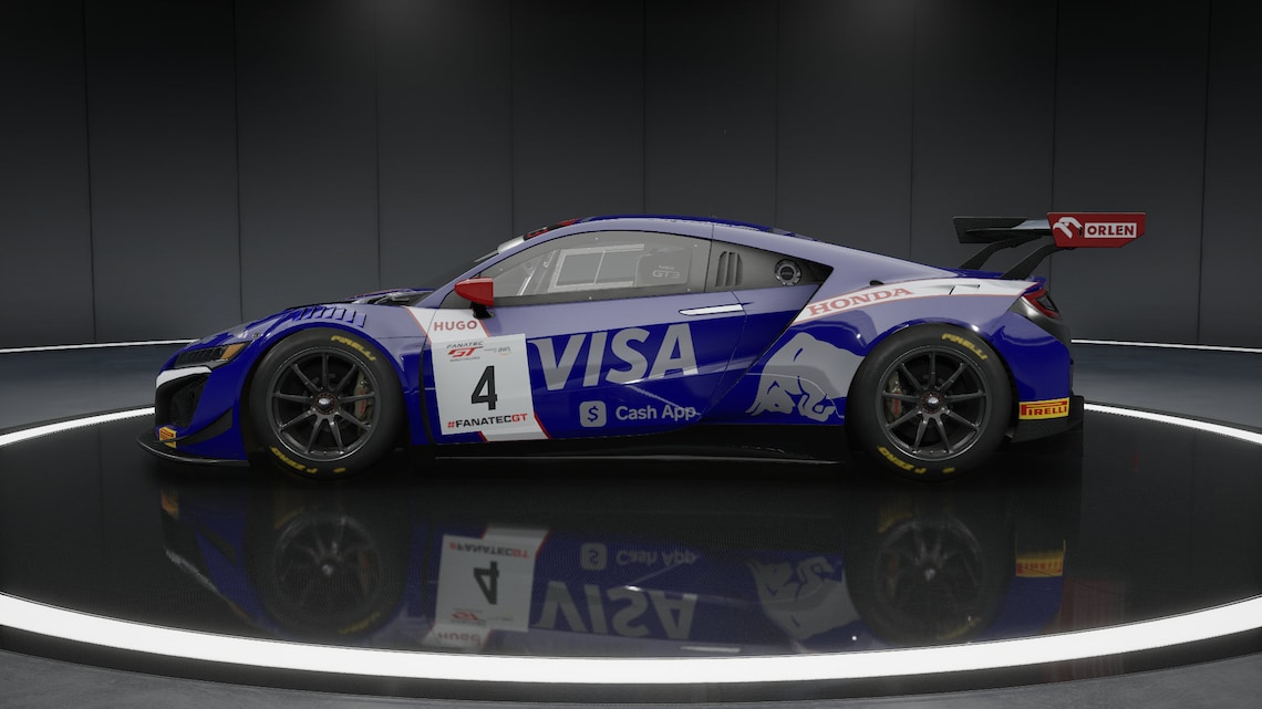 VCARB Inspired Livery for the Honda NSX GT3 Evo 2 ον Assetto Corsa Competizione - Etsy