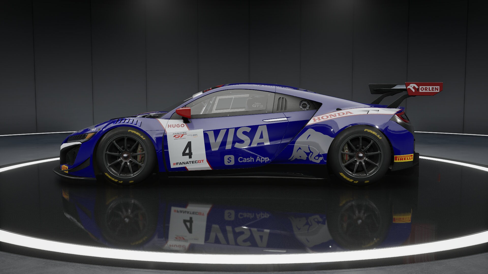 VCARB Inspired Livery for the Honda NSX GT3 Evo 2 ον Assetto Corsa ...