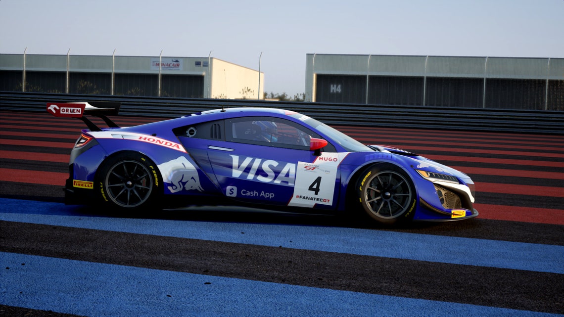 VCARB Inspired Livery for the Honda NSX GT3 Evo 2 ον Assetto Corsa Competizione - Etsy