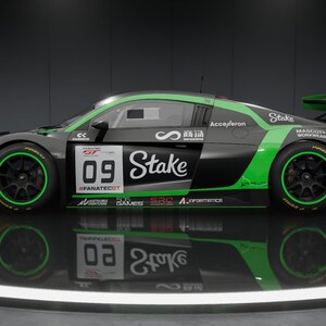 Stake F1 Inspired Livery for Audi R8 GT3 Evo II for Assetto Corsa ...