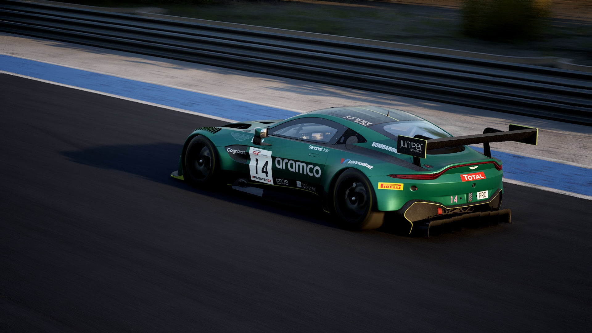 Aston Martin F1 2024 Inspired Livery for Aston Martin GT3 Vantage on ...