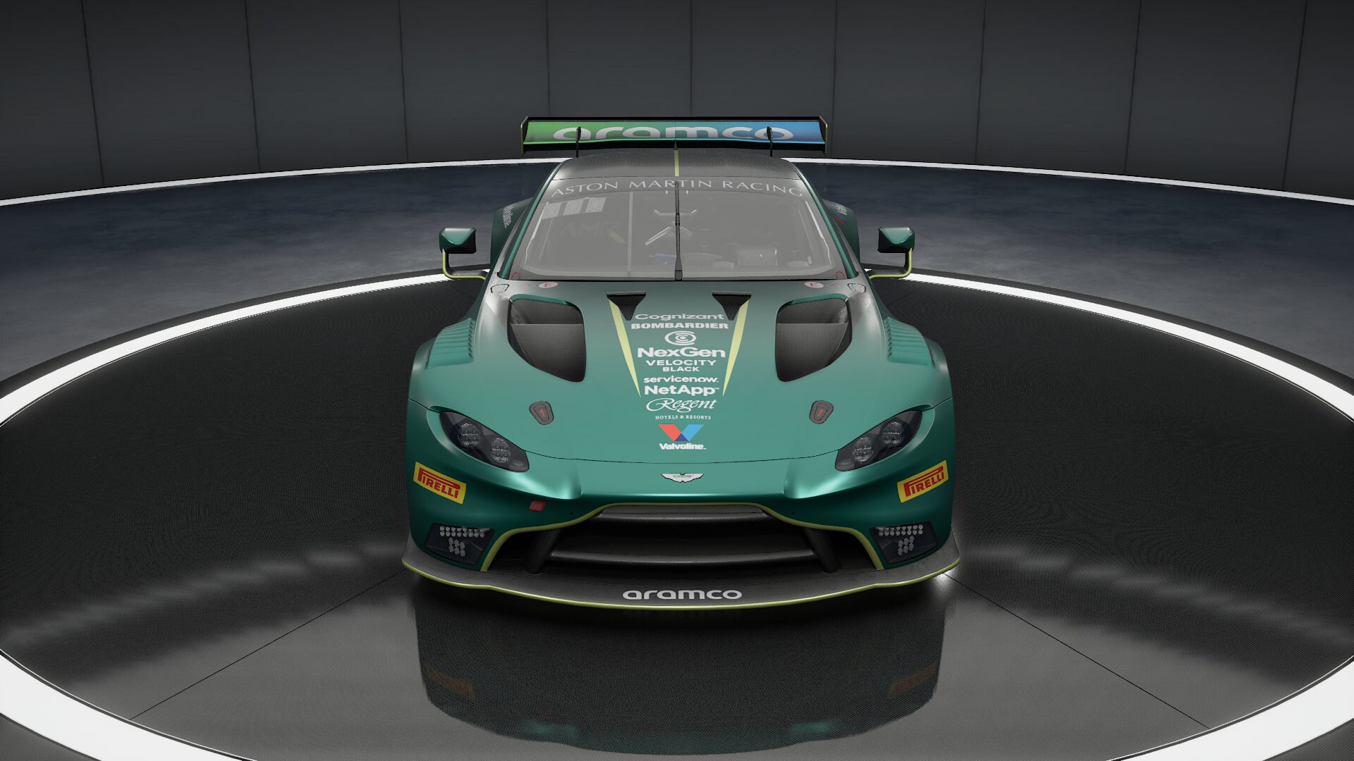 Aston Martin F1 2024 Inspired Livery for Aston Martin GT3 Vantage on ...