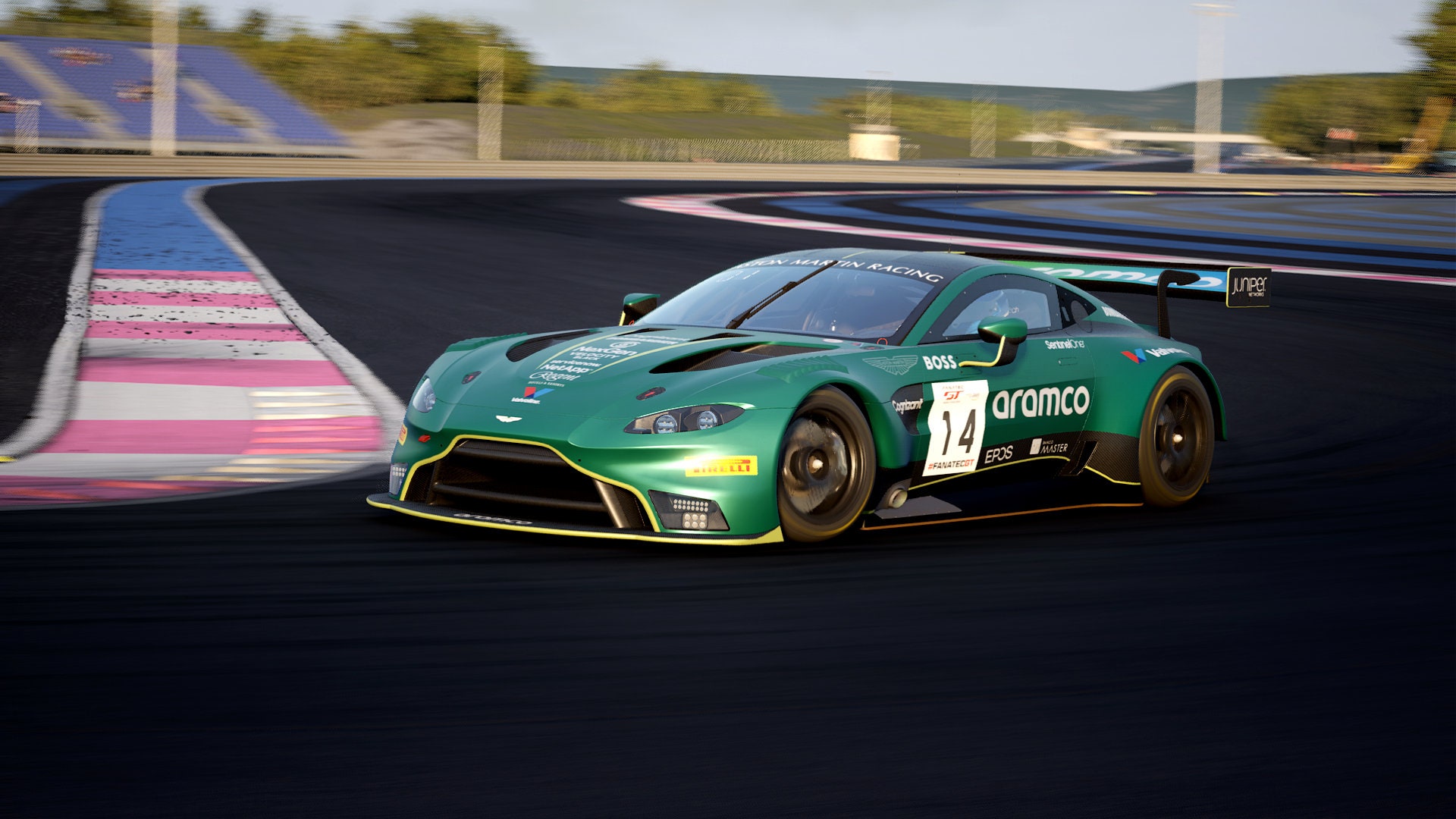 Aston Martin F1 2024 Inspired Livery for Aston Martin GT3 Vantage on ...