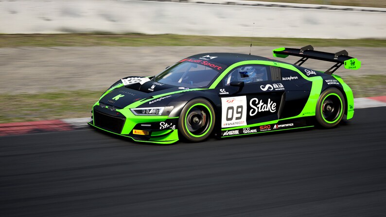 Stake F1 Inspired Livery for Audi R8 GT3 Evo II for Assetto Corsa ...