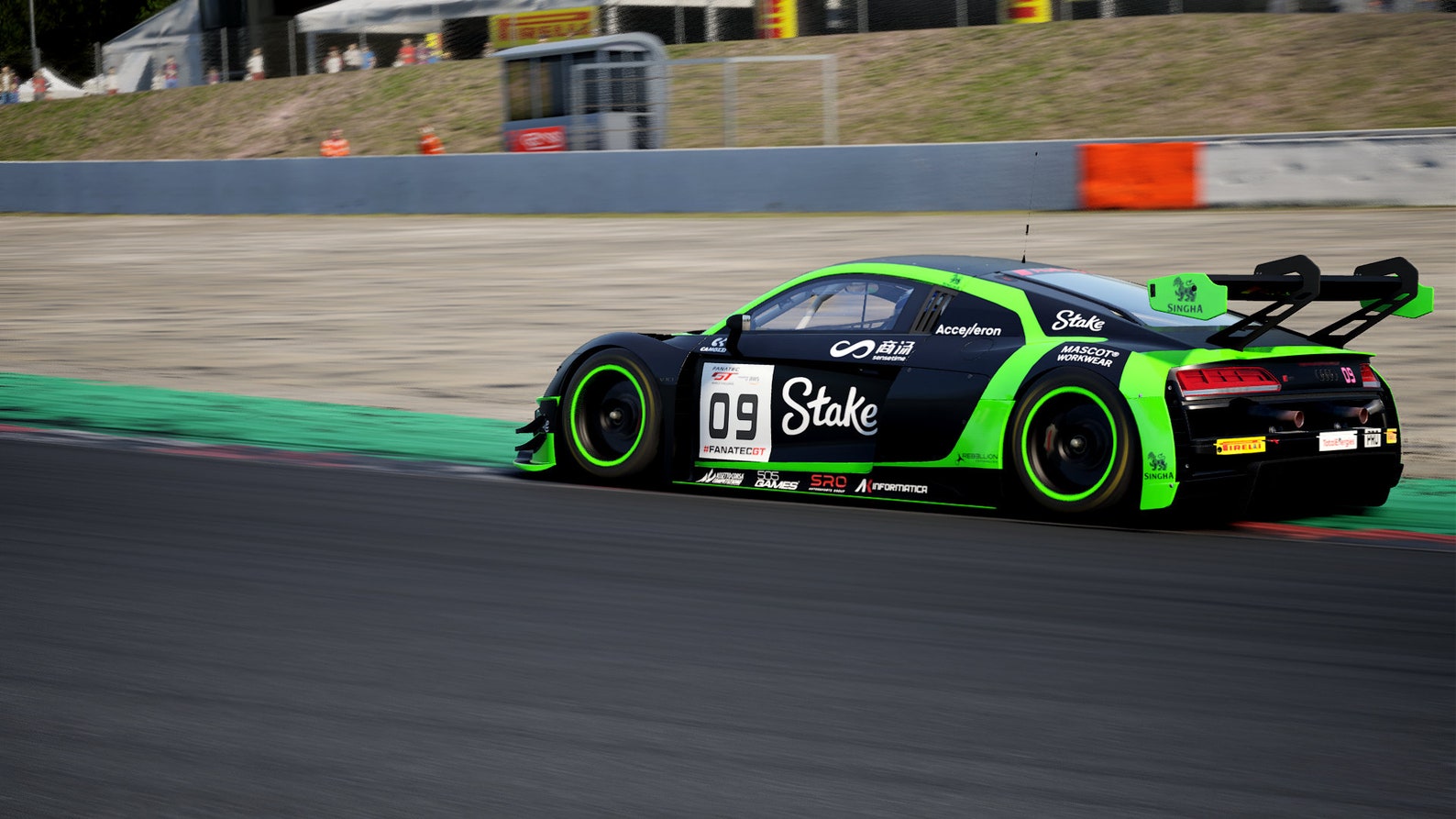 Stake F1 Inspired Livery for Audi R8 GT3 Evo II for Assetto Corsa ...