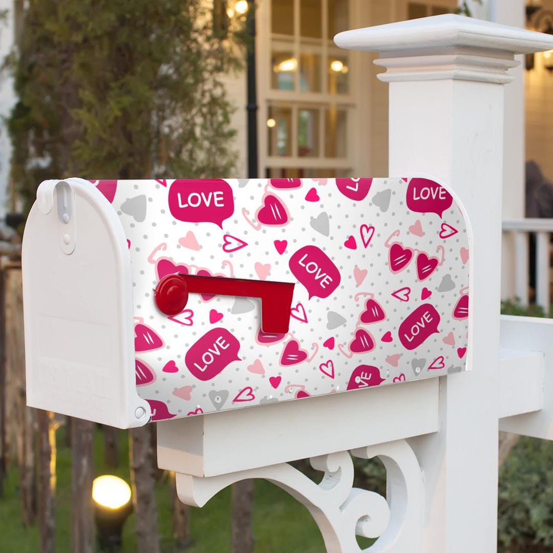 Custom XL Magnetic Mailbox Cover | Waterproof & Fade-resistant Oxford ...