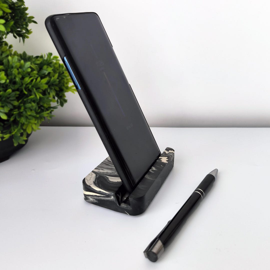 Minimalist Phone Stand: Modern Desk Cell Phone Holder - Etsy