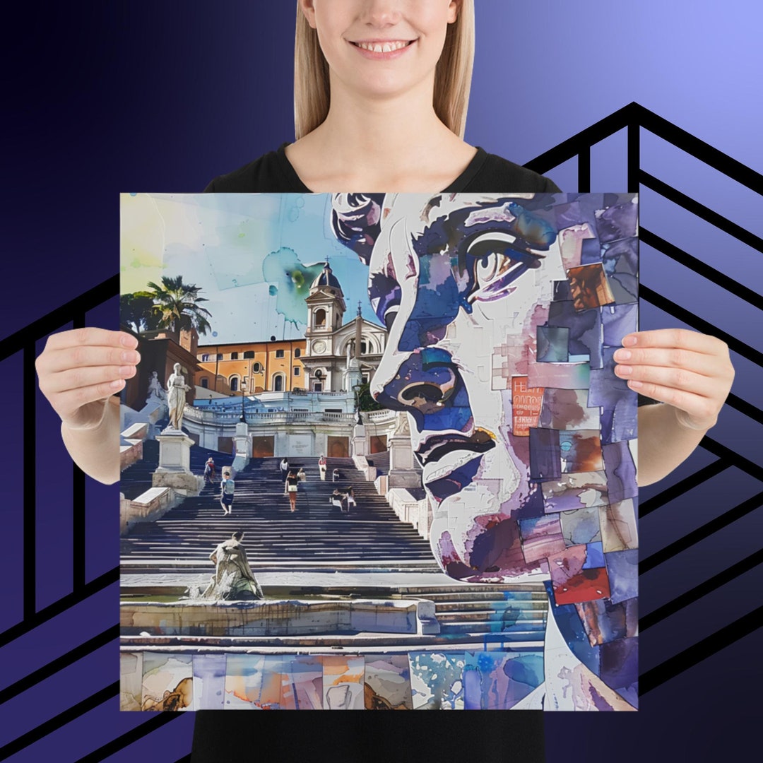 Face of Rome Poster - Etsy