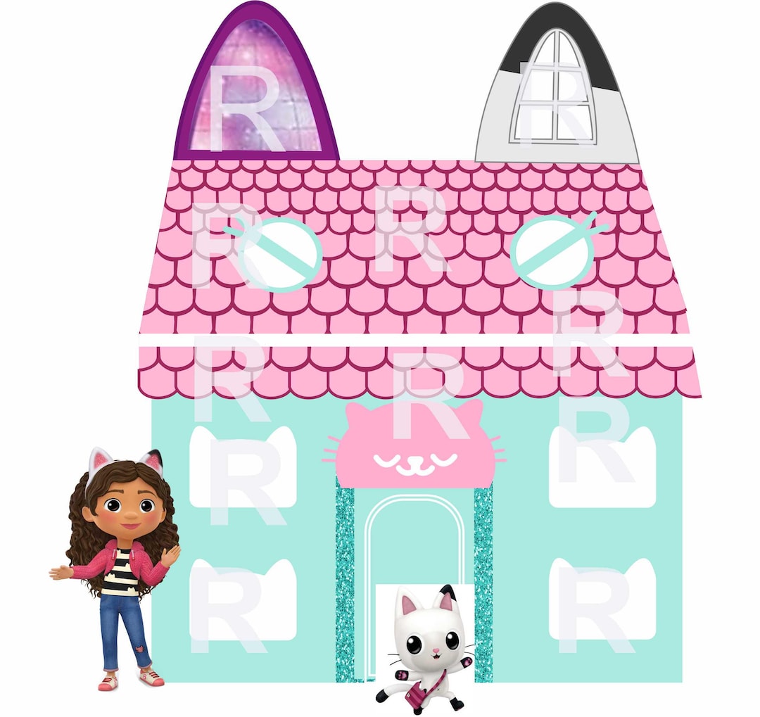 Gabby Dollhouse PNG, Gabby CAT Png, Gabby Art, Gabby Dollhouse Png ...
