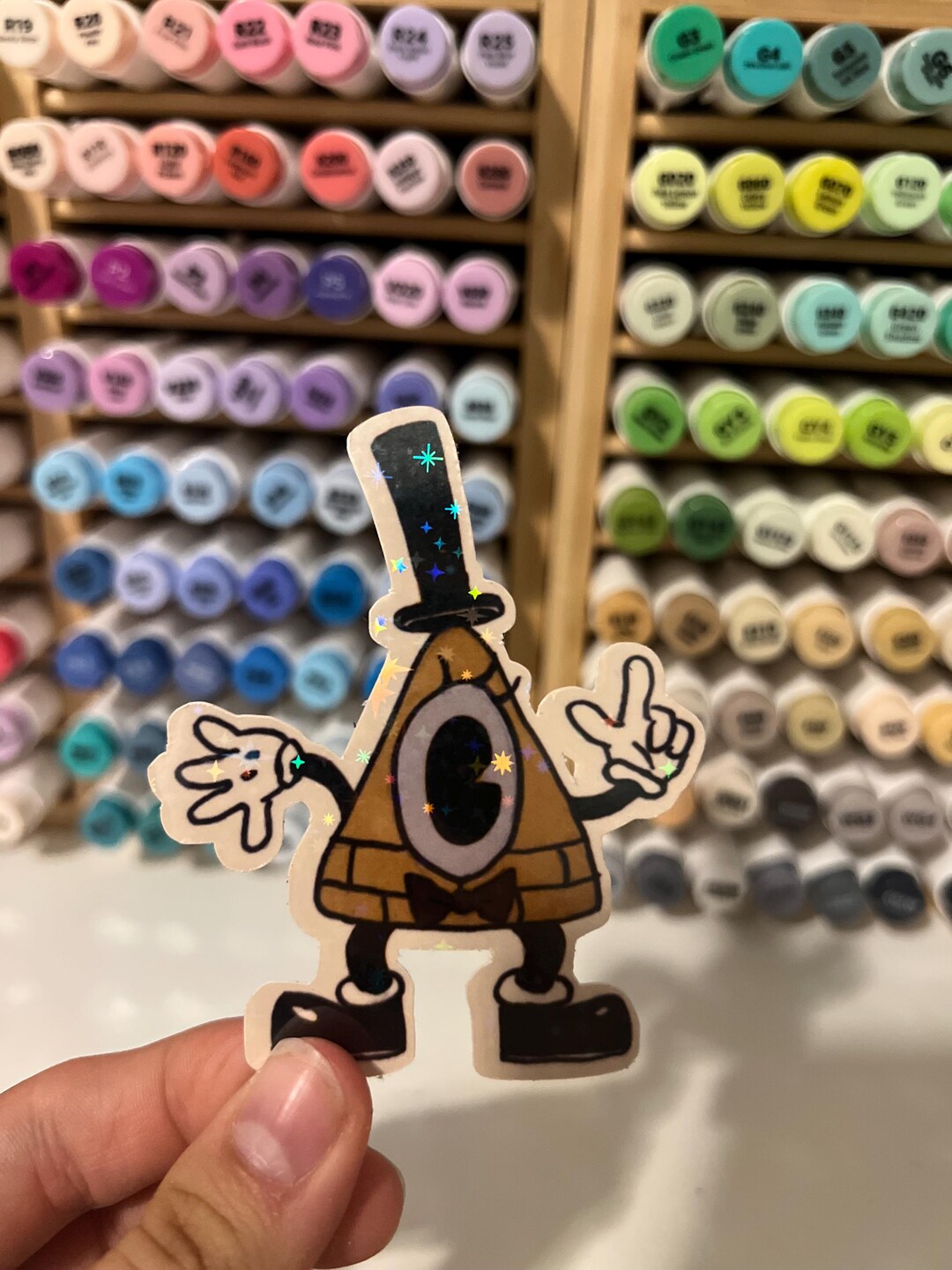 Bill Cipher Stickers Book of Bill Gravity Falls Disney - Etsy