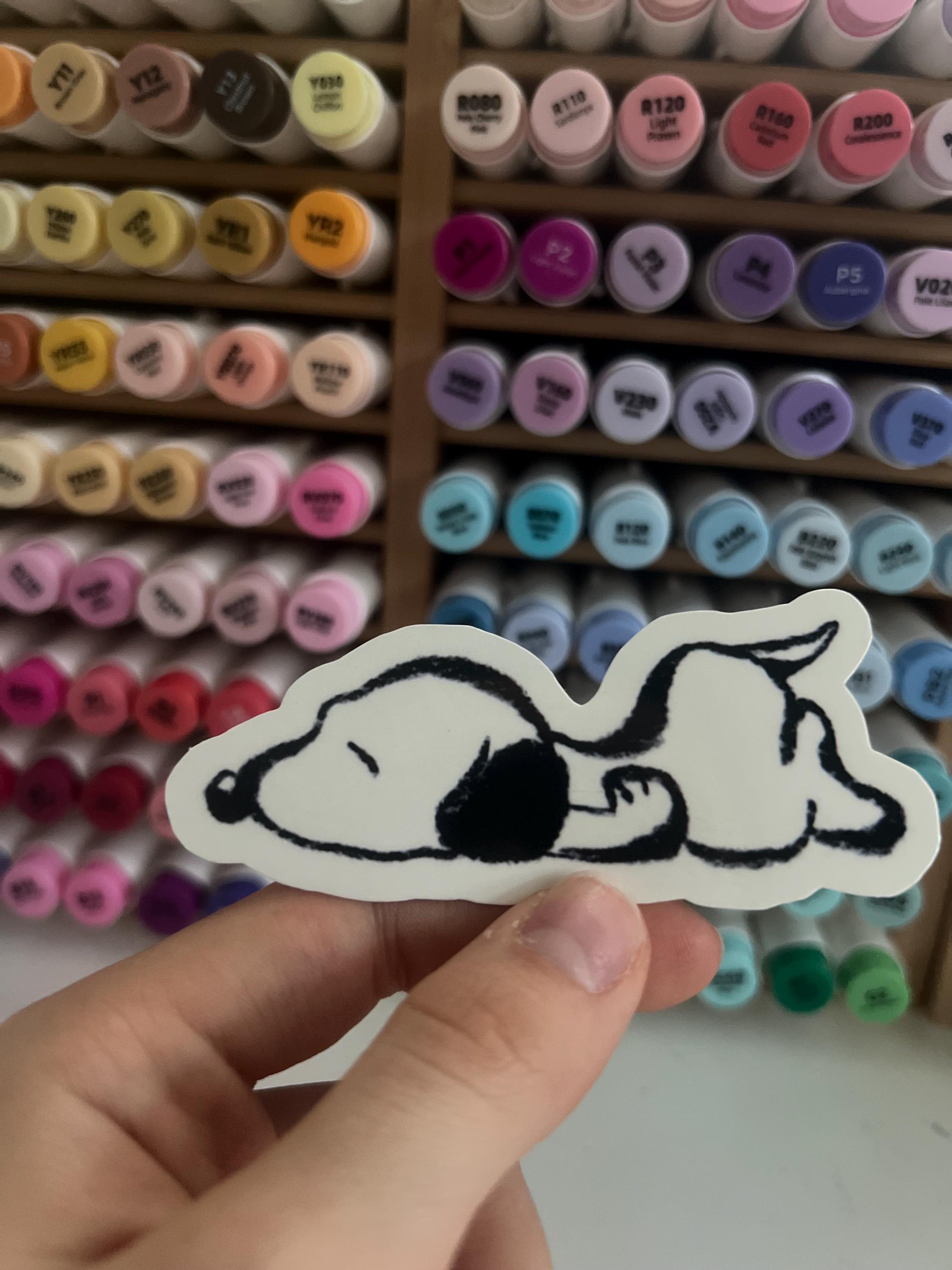 Snoopy Stickers Small Big Cute Dog Puppy Cartoon Peanuts Sticker - Etsy