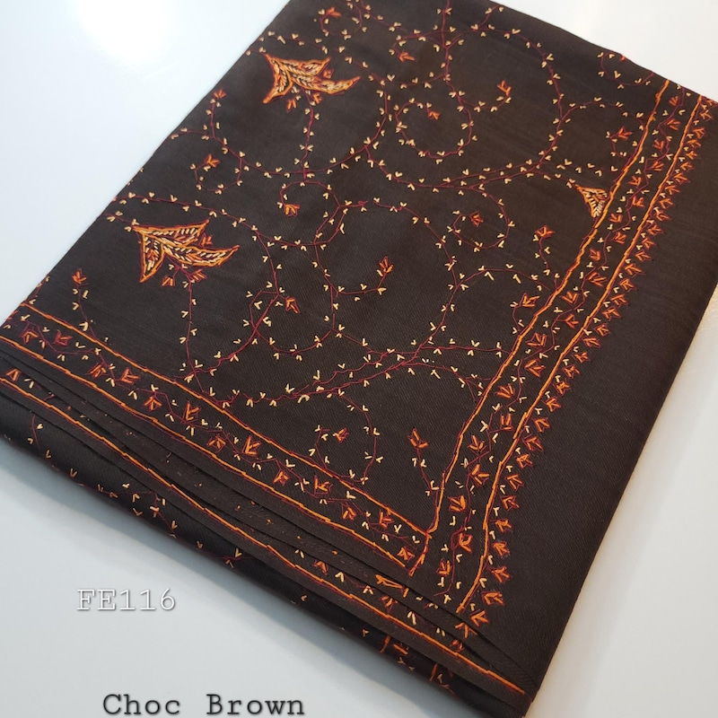 Kashmiri Shawl Hand Work - Etsy UK