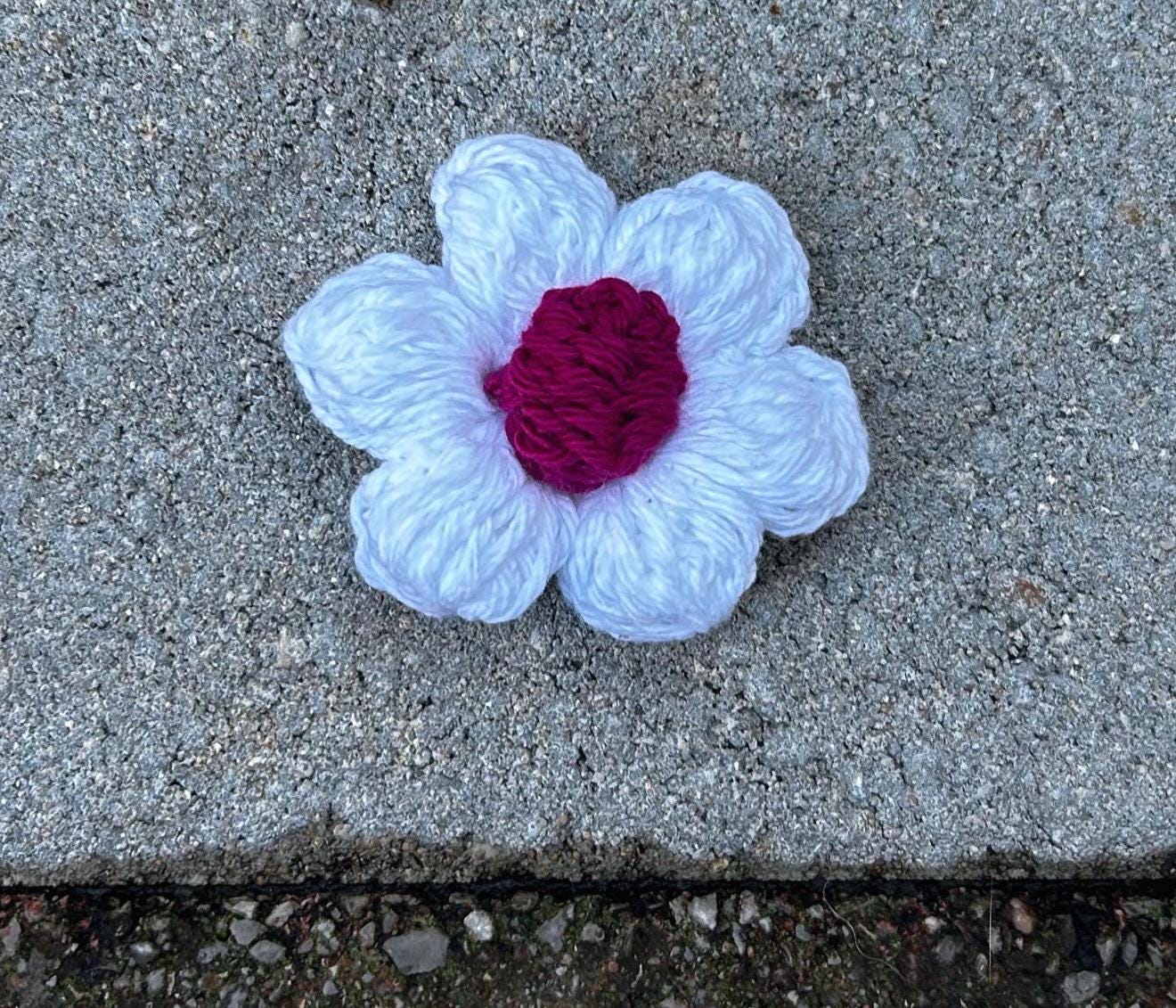 Crochet Flowers, Clothing Add on Accessories - Etsy