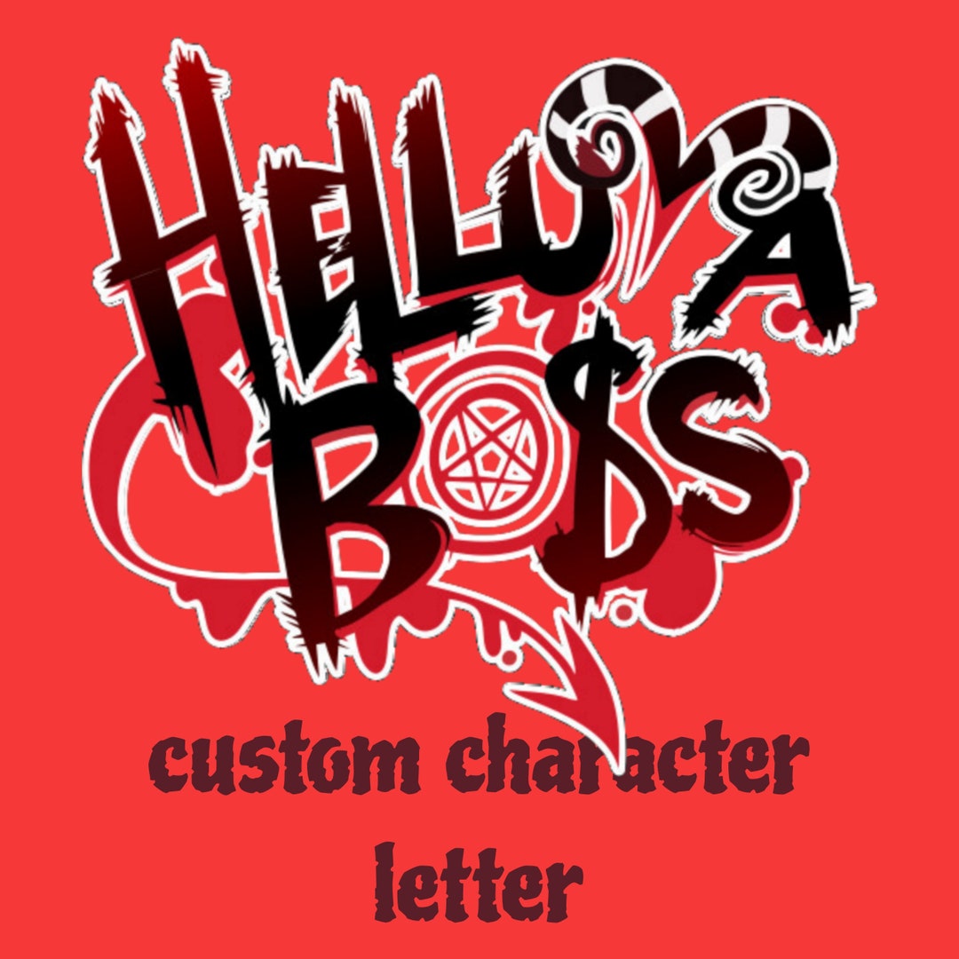 Custom Helluva Boss Character Letters - Etsy Australia