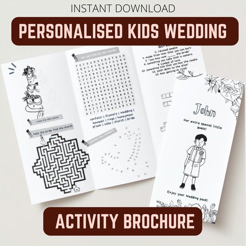 Wedding Brochure - Etsy