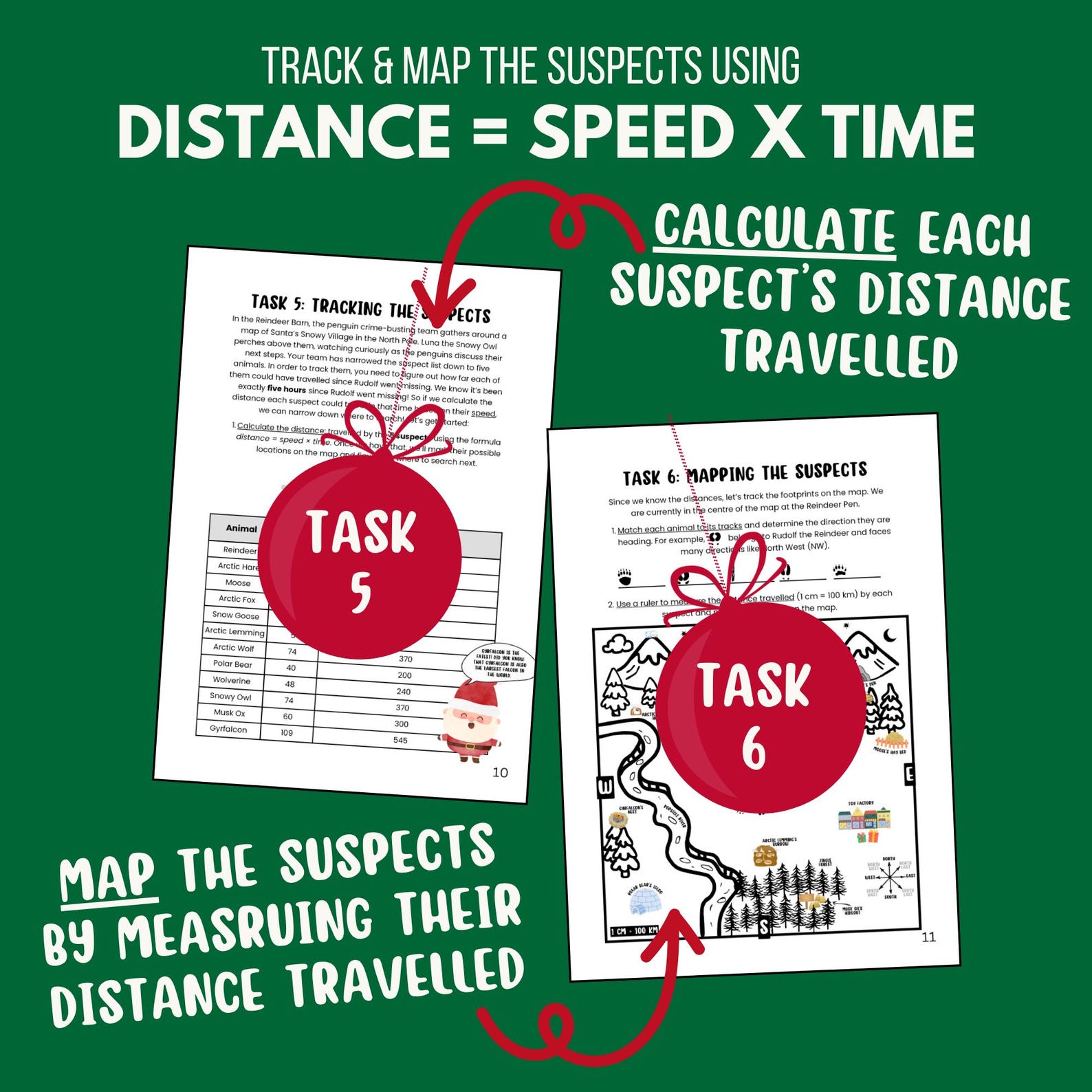 Missing Reindeer Mystery | Santa’s Mystery | Educational Christmas ...