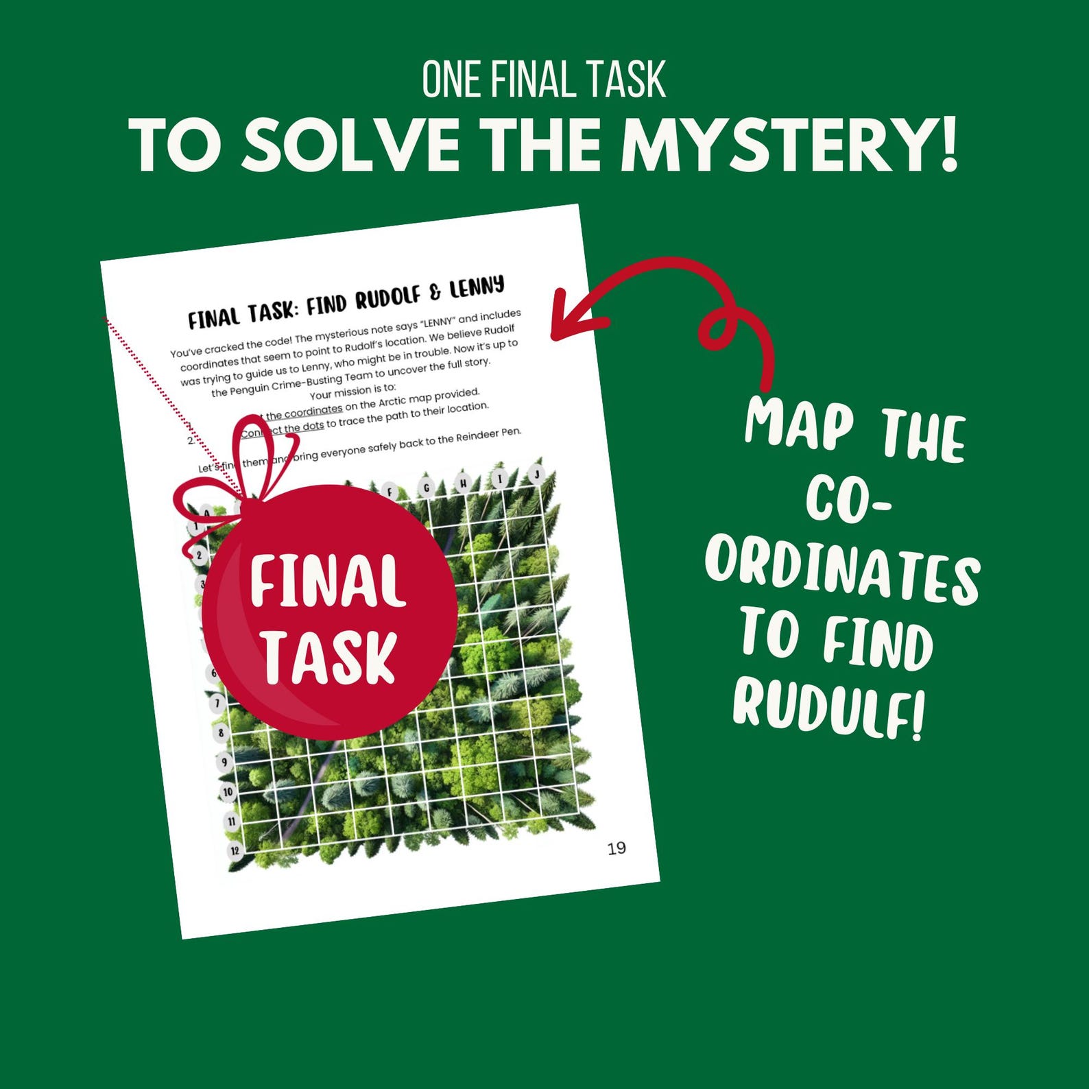 Missing Reindeer Mystery | Santa’s Mystery | Educational Christmas ...