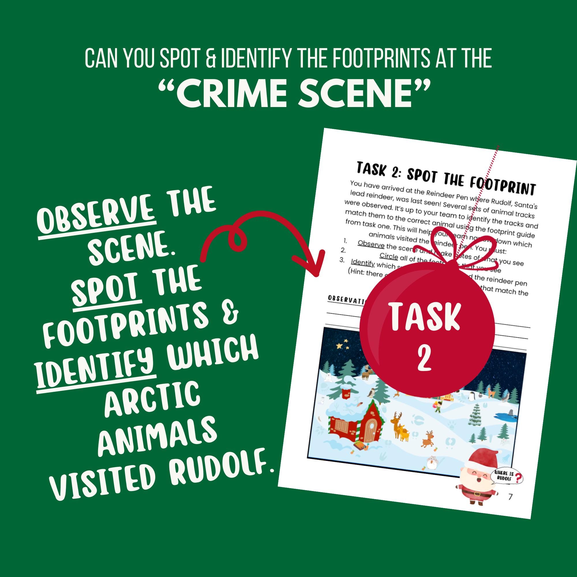 Missing Reindeer Mystery | Santa’s Mystery | Educational Christmas ...