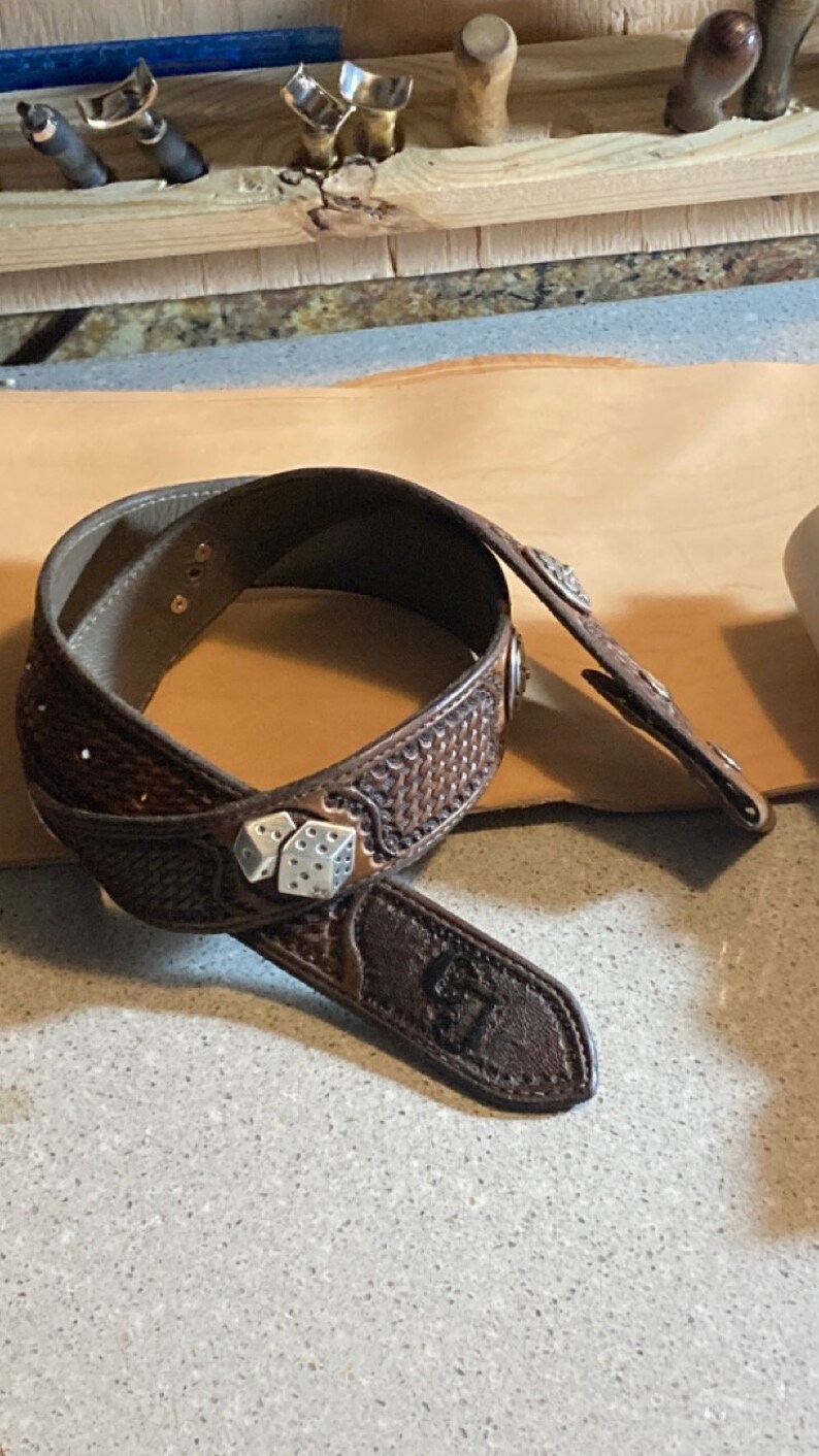 Custom Leather Belts - Etsy