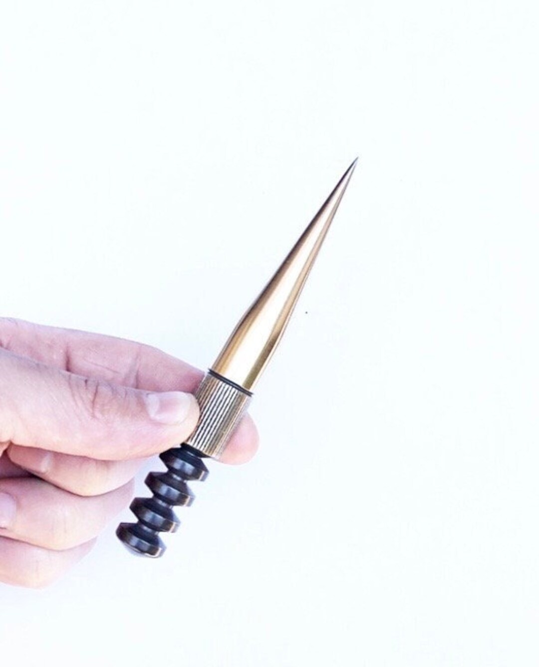 Marlin Spike, Brass Marlin Spike, Fid Ropework Tool, EDC, Paracord Tool ...