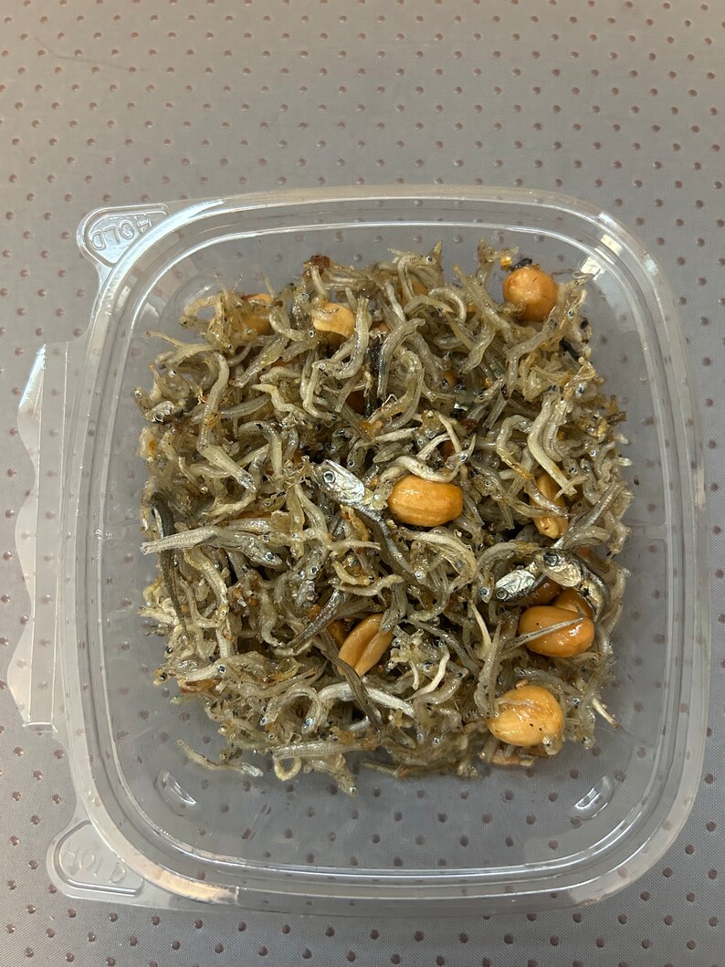 Korean Stir-fried Jiri Anchovy Korean Anchovies Stir-fried Seafood ...