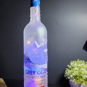 Grey Goose Vodka LED Liquor Bottle Light - Etsy