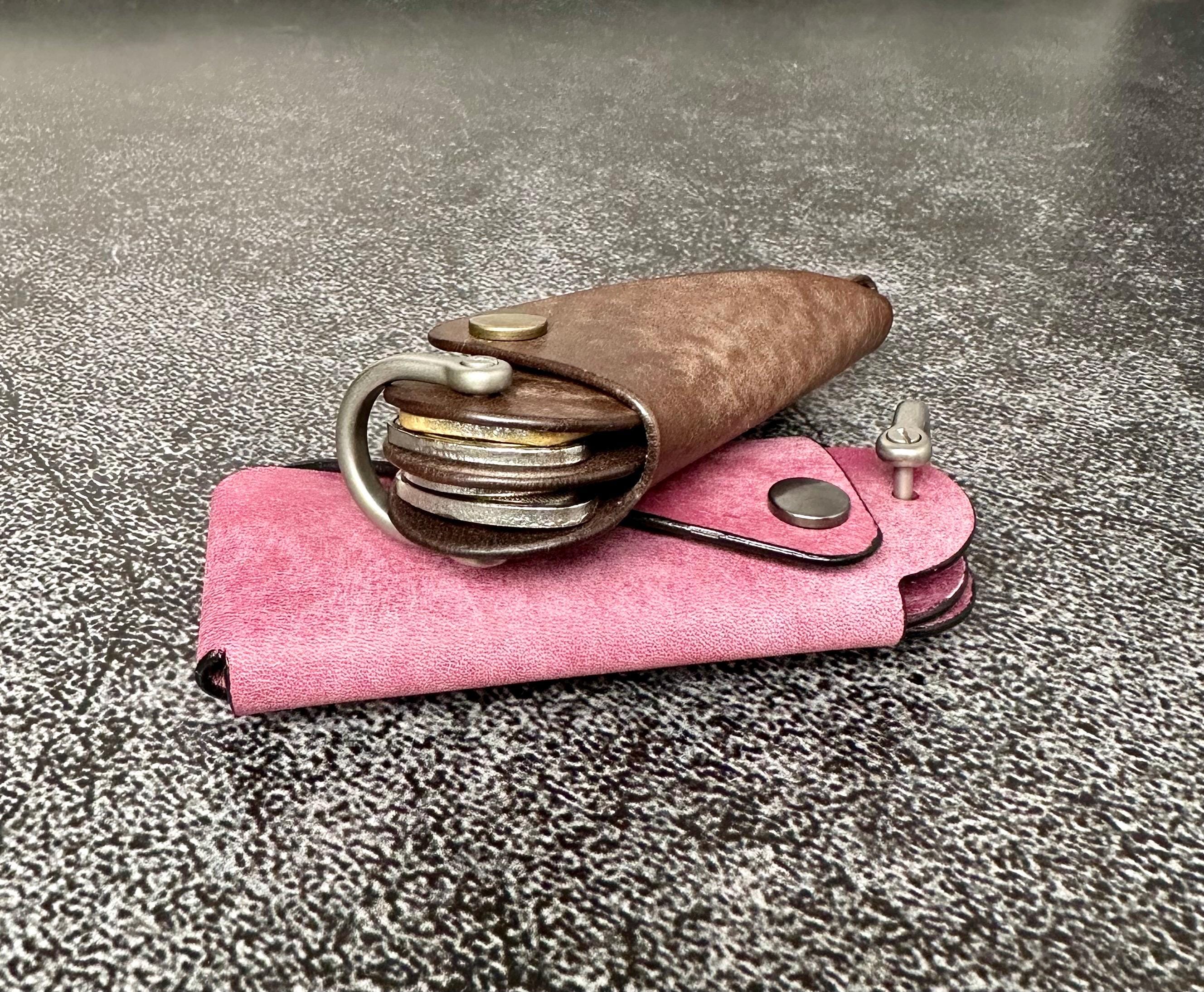 Leather Key Chain PDF Pattern – DIY Key Ring Template (digital Download ...