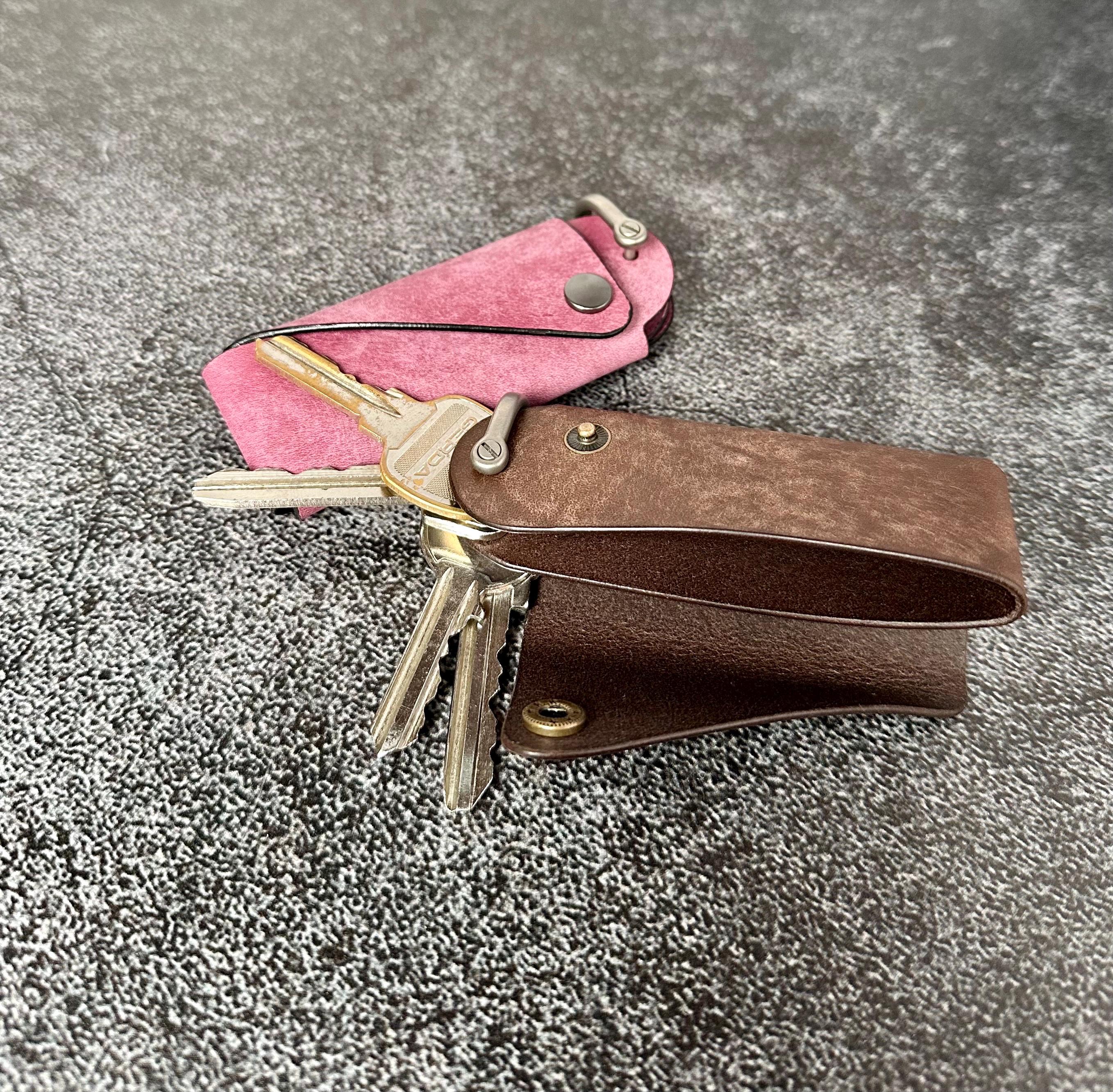 Leather Key Chain PDF Pattern – DIY Key Ring Template (digital Download ...